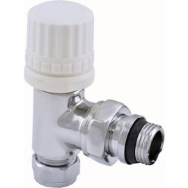 Luxe Therm. Voorbereid Ventiel Haaks 1/2" x 15mm Chroom | RadiatorKopen